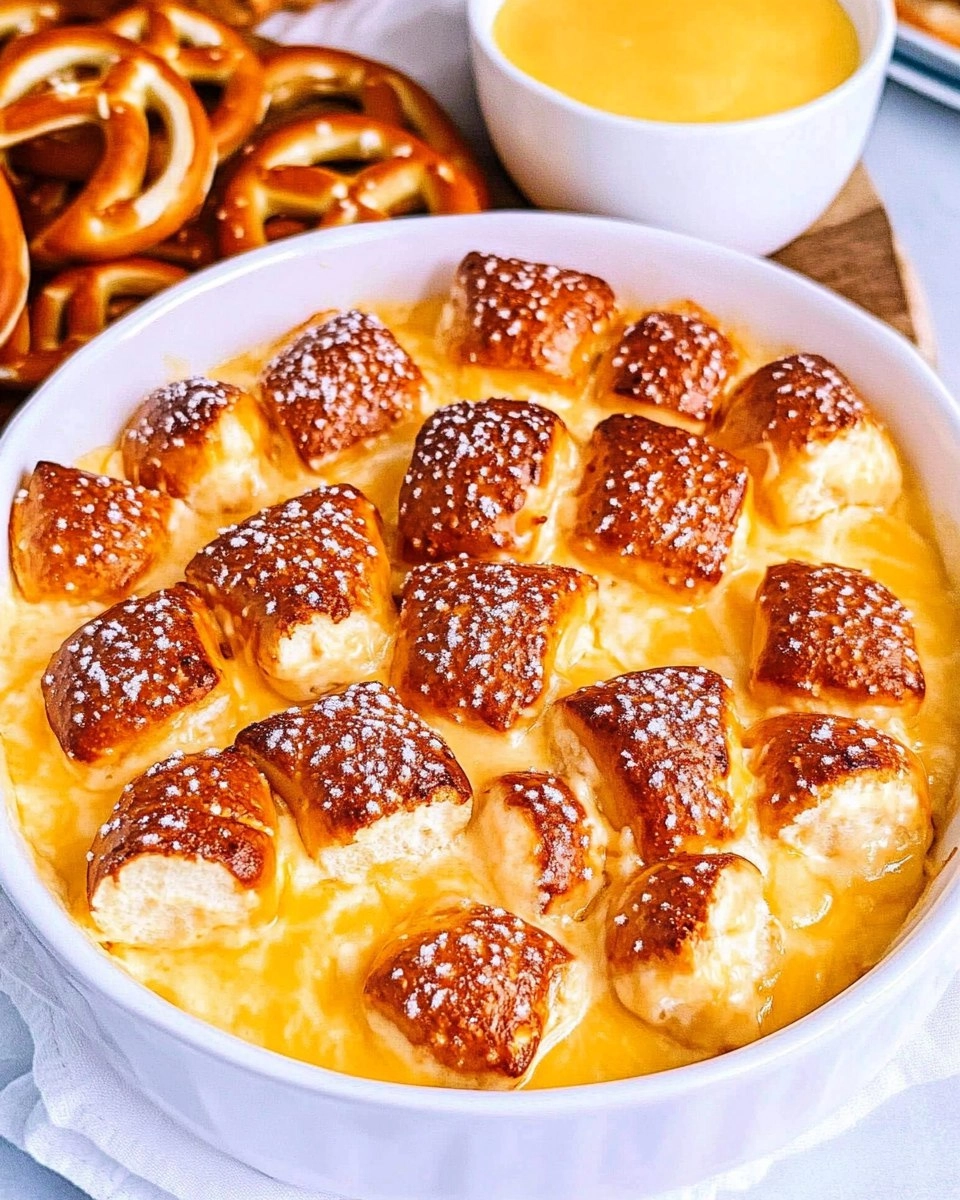 Pretzel Cheese Dip Recipe